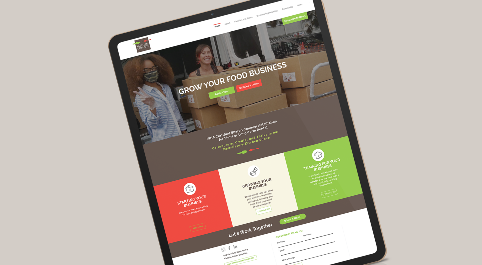 Kitchen Connect – Growing a Food Community - Farm Food Drink